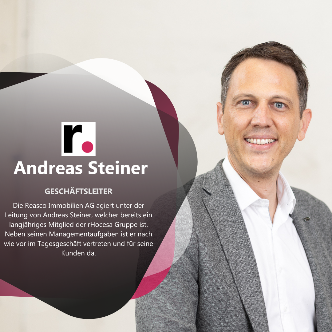 Reasco Immobilien: Wir stellen vor: Andreas Steiner #MRICS